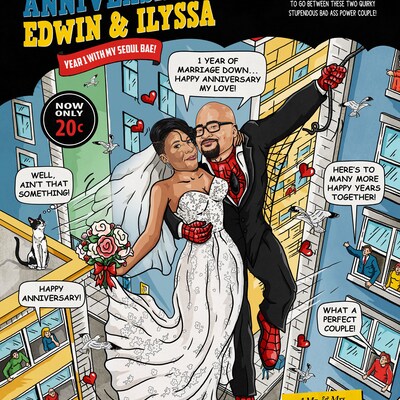 Printable Save the Date / Comic Book Save the Date Unique - Etsy