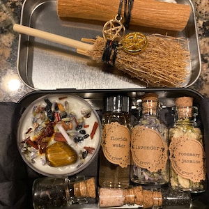Protection Travel Altar Shielding Ritual Kit Witchcraft Kit Pocket ...
