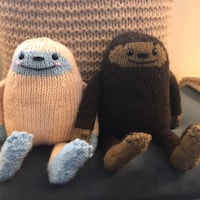 Yeti and Sasquatch Knitting Pattern - Etsy UK