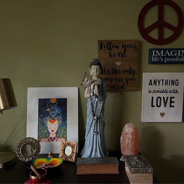 Spiritual Muse "felicidad" | Spiritual Art | Spiritual Decor ...