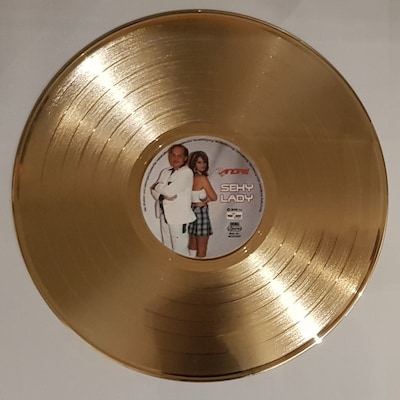 3in Gold Silver Platinum Award Record flexible THIN FILM VINYL With ...