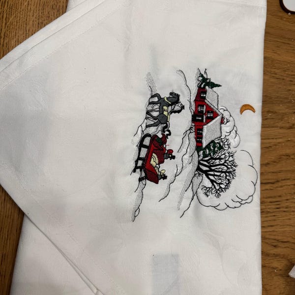 In the Hoop Machine Embroidery Design Sleep Mask Predator - Etsy