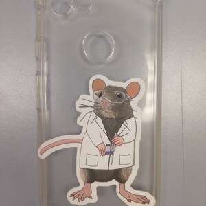 Lab Rat Vinyl Sticker - Etsy