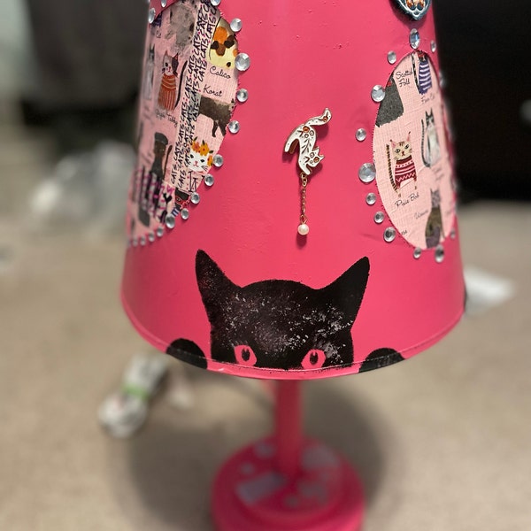 Peeking Cat Stencil - Reusable Peeking Cat Stencil-diy Craft Stencil ...