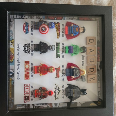 Father's Day Superhero Best Dad Superhero Present - Etsy
