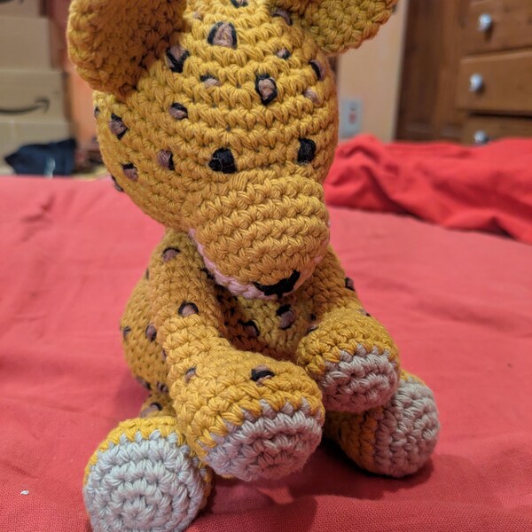 Leopard Crochet Pattern PDF - Crochet Leopard Amigurumi Pattern ...