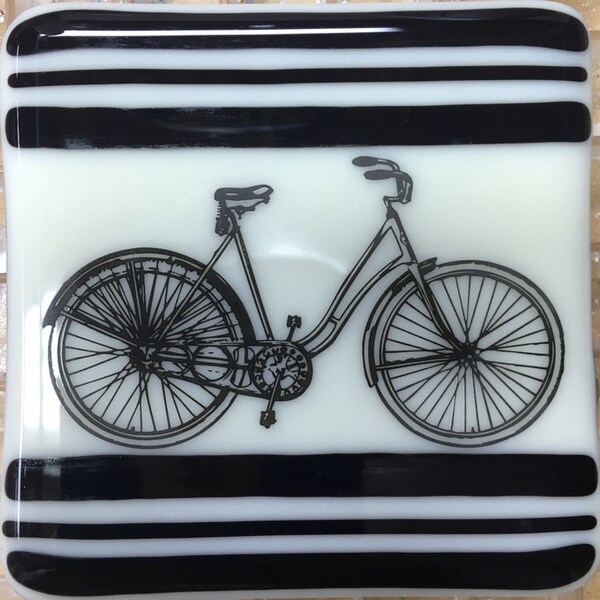 Large Bikes - Ceramic Overglaze Decal - Glass Fusing Decal - Enamel ...