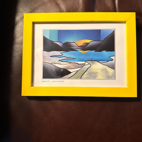 Vibrant Picture Frames Colorful Matte Finish Modern Funky Eclectic Red ...