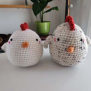 Chicken Crochet Pattern Chicken Amigurumi Pattern Stuffed Animal ...