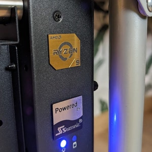 Asus Republic of Gamers Label / Aufkleber / Sticker / Logo 35 X 29mm ...