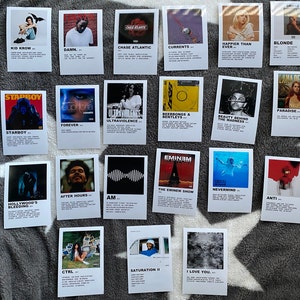 AESTHETIC ALBUM PRINTS custom Prints Available - Etsy UK