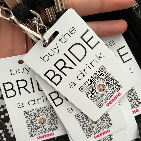 Buy the Bride a Drink Lanyard, Buy Bride Drink, Bachelorettes, Bach ...