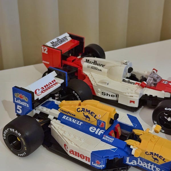 Alternative Stickers - LEGO Set 10353 - Williams FW14B - Etsy
