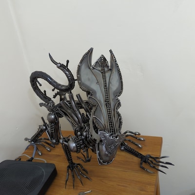 Steampunk the Life Size Metal Monster made-to-order - Etsy