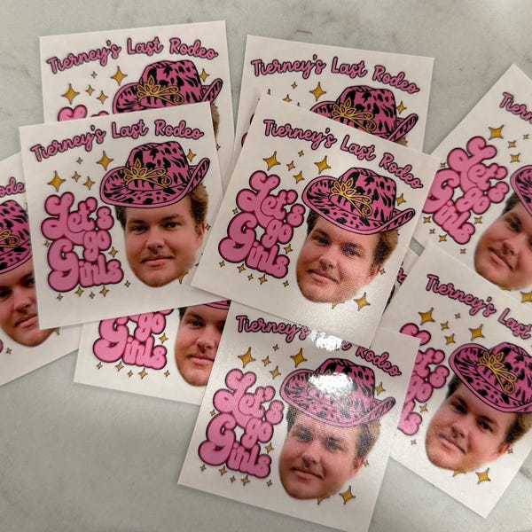 Lets Go Girls Bachelorette Party Tattoos Favors Retro Country Austin ...