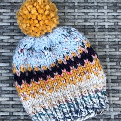 Wee Bee Gee Bee Beanie Knitting Pattern/pdf Download - Etsy