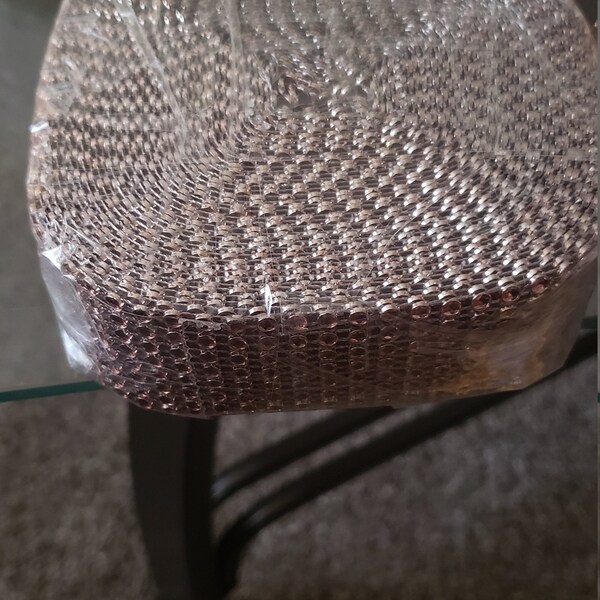 Rose Gold Mesh,diamond Mesh Ribbon,rhinestone Ribbon,mesh by the Yard ...