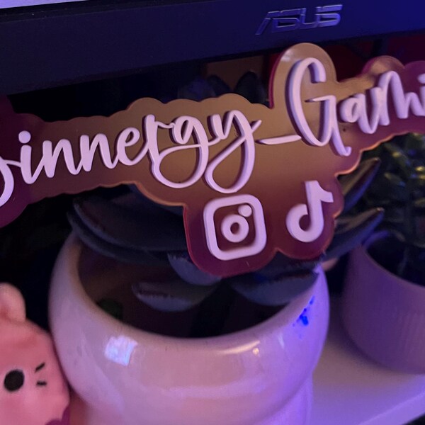 Laser Cut Name | Business Watermark | Physical Watermark | Acrylic Tag ...
