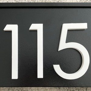 5in Modern Magnetic House Numbers | Etsy