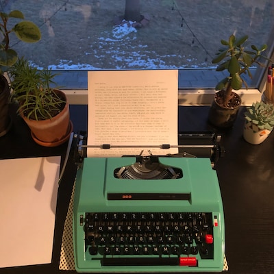 Vintage Typing Paper 50 Sheets of Typewriter Paper Typing Stationery - Etsy