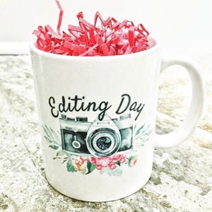 Custom Editing Day Mug Editing Day Coffee Mug Custom Editing - Etsy