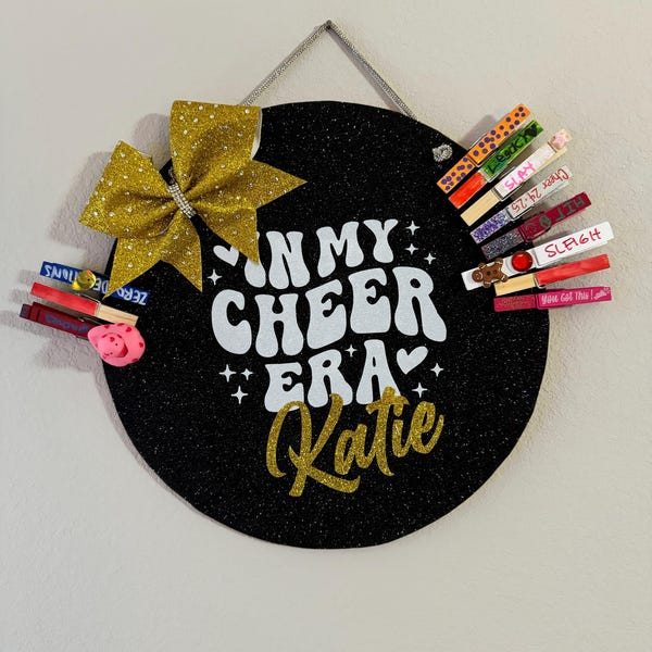 Pin Me Pin Holder Spirit Pin Holder Cheer Gift Cheerleader Gift Comp ...