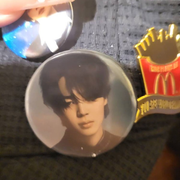 BTS Jimin Muse, Jimin Who Pin Button - Etsy