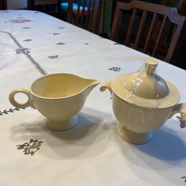 Fiesta Ware Retired Periwinkle Blue Mini Disk Pitcher or Creamer ...