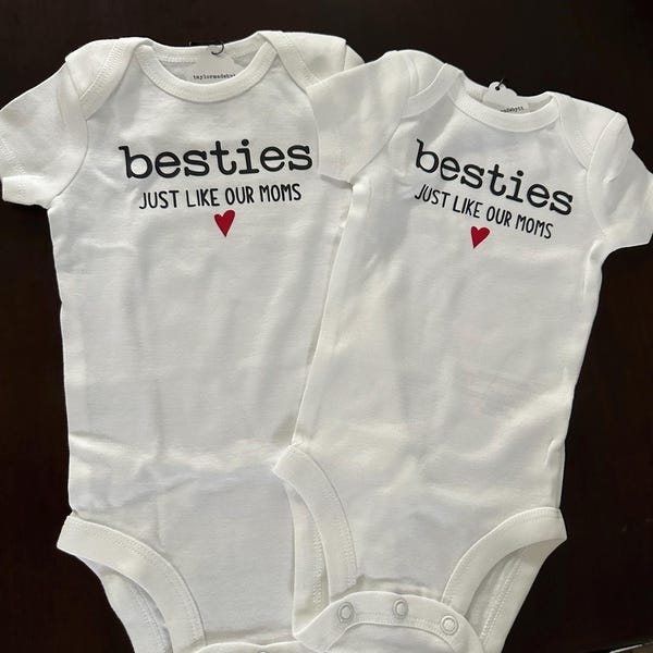 Funny Gift for Triplets, Triplets Matching Baby Onesies, Triplets Gift ...