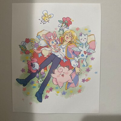 FE Hoshido X Poke Poster - Etsy