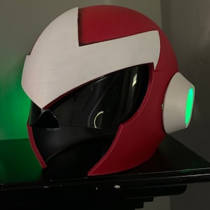 Protoman Helmet Cosplay Costume 3D Megaman X Zero Proto Man - Etsy