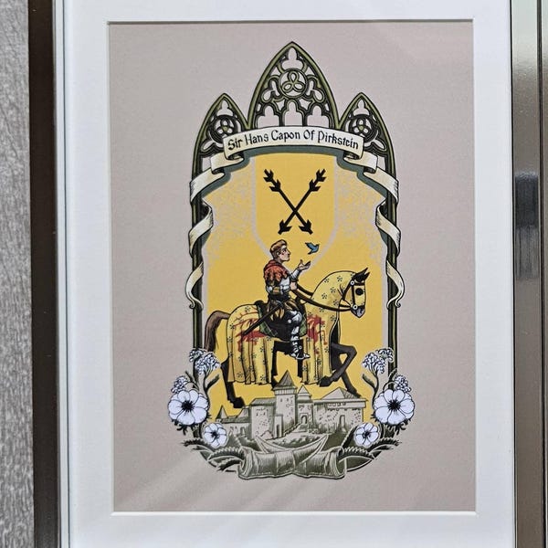 Hans Capon of Pirkstein, Original Art Print - Etsy
