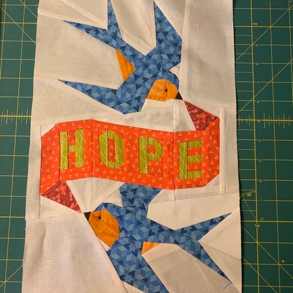 HOPE Tattoo Quilt PDF Pattern - Etsy