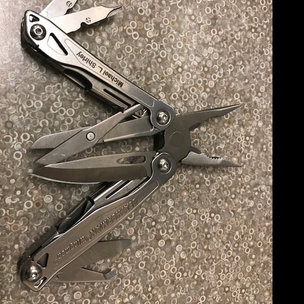 Engraved Leatherman Wingman Multi Tool Groomsman Gift - Personalized ...