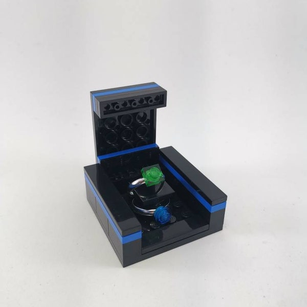 Engagement Ring Box Handmade With Lego(r) Bricks Wedding Ring Box RING ...