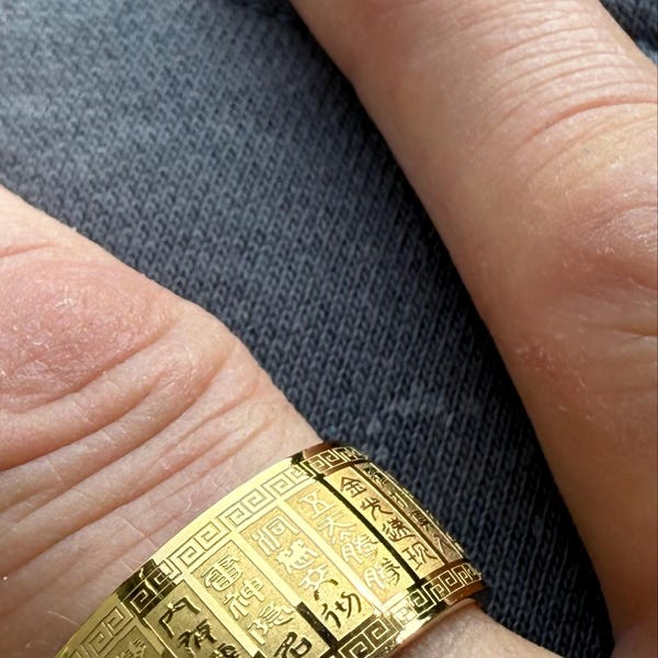 Rare LP Ruay Mahalap Magic Ring From Tako Temple / Powerful Rich Wealth ...