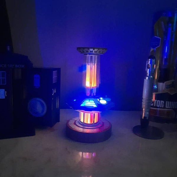 12th Doctor's Mini TARDIS Console With Customizable Leds - Etsy