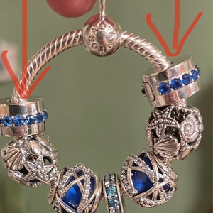 New Pandora Sterling Silver Sparkling Honeycomb Hexagon - Etsy