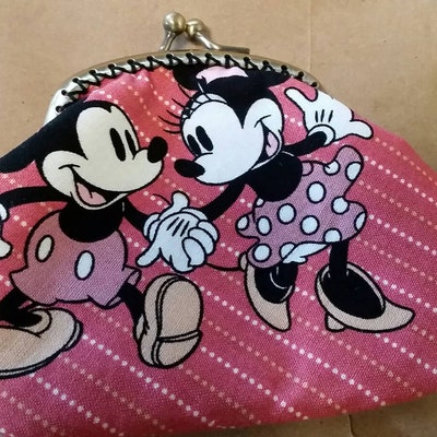 Mickey and Minnie Coin Purse - Etsy