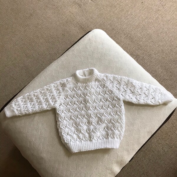 Boy's Guernsey Knit Round Neck Sweater Jumper Knitting Pattern PDF 22 ...