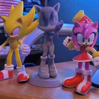 Princess Sally Acorn Sonic the Hedgehog 3D Printed Resin Figurine 1 ...