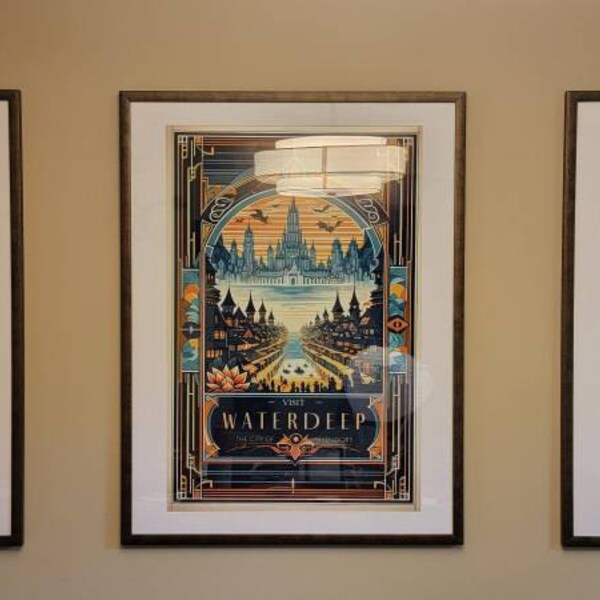 Dnd Tarot Poster, the Rogue, Art Nouveau, Dungeons and Dragons Wall Art ...