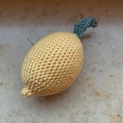 Lemon ,crochet Lemon,lemon Toy,fruit Toy, Lemon Food Toy,lemon Baby Toy ...