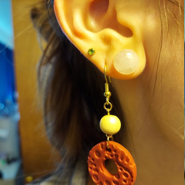 Cheer Bear Perler Bead Keychain – Pastel Kawaii Cartoon-inspired Gift ...