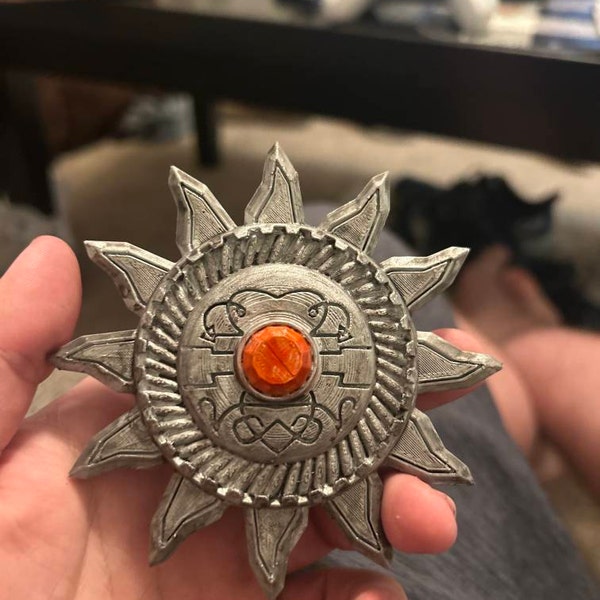 Dnd Holy Symbol of Ravenkind Amulet Emblem Necklace NO CHAIN Curse of ...