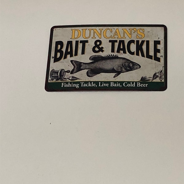 Custom Fishing Sign, Personalized Signs, Gift for Him, Fishing Gifts ...