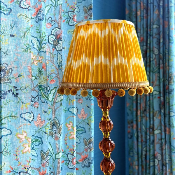 Embroidered Floral Ribbon, 3-inch Wide Fabric Trim, Perfect for Curtain ...