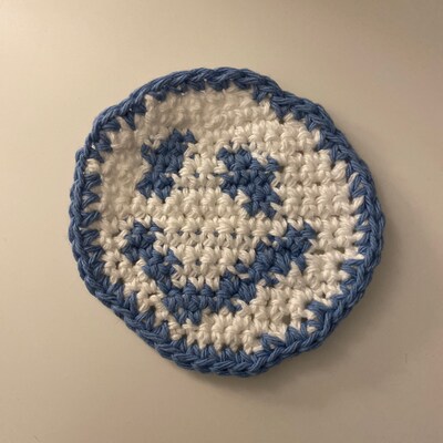 SMILEY COASTER PATTERN pdf Only Crochet Pattern - Etsy