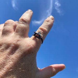 SALT Symbol SALT Ring Sterling Silver Alchemy Occultism - Etsy