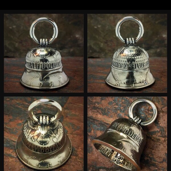 Coin Bell - Handmade (select a Year: 1971 - 2024) - Etsy